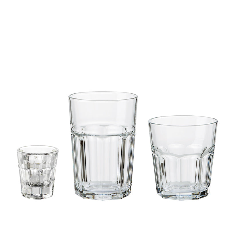 Aida Atelier Granit caféglas sæt med 18 dele – Hjem & Bord