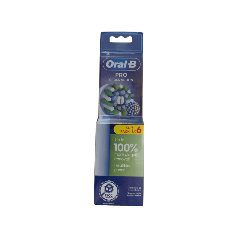 Oral-B Pro Cross Action tandbørstehoveder 6 stk. – Hjem & Bord